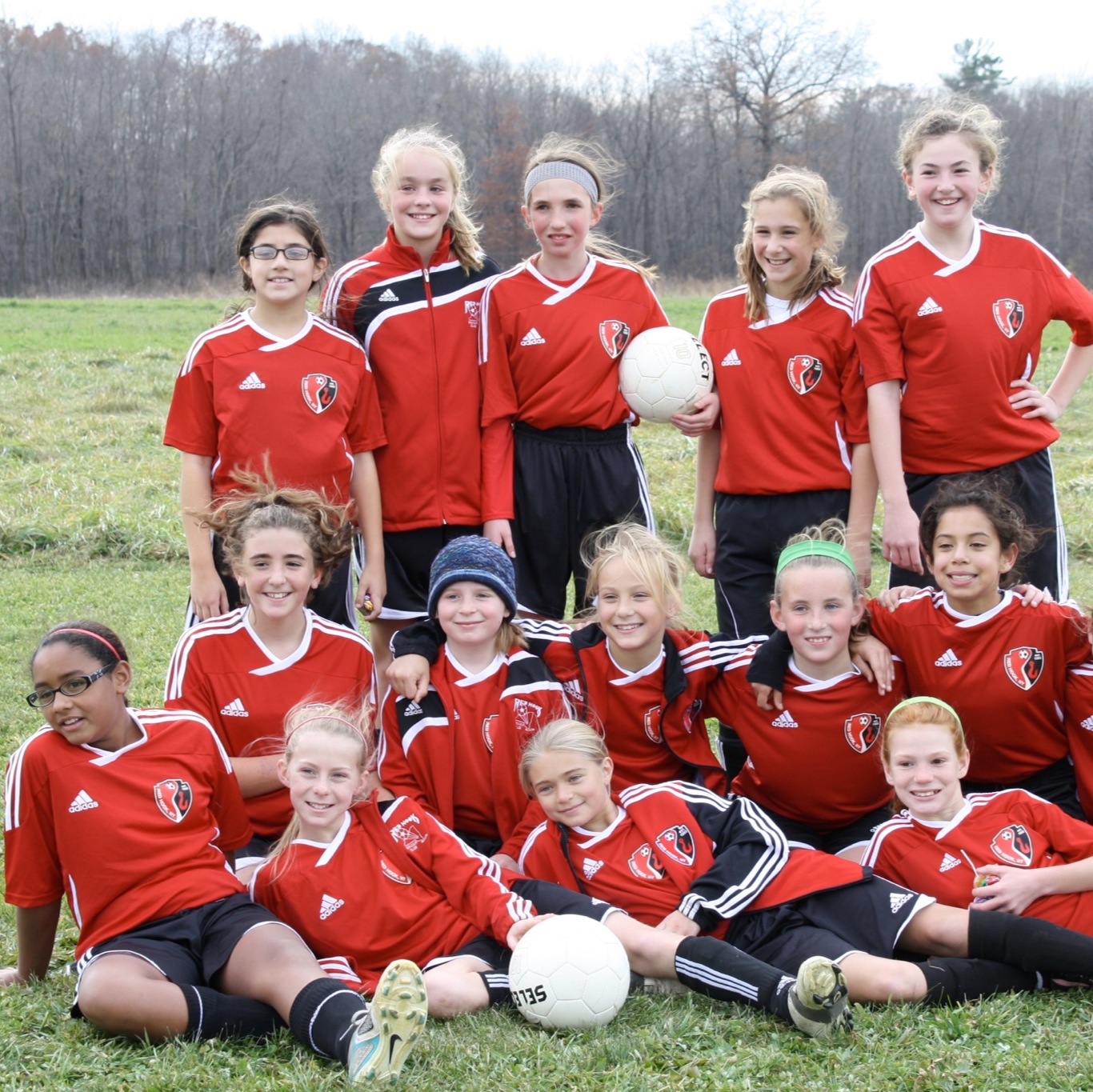 RH under-12 girls travel soccer undefeated for season